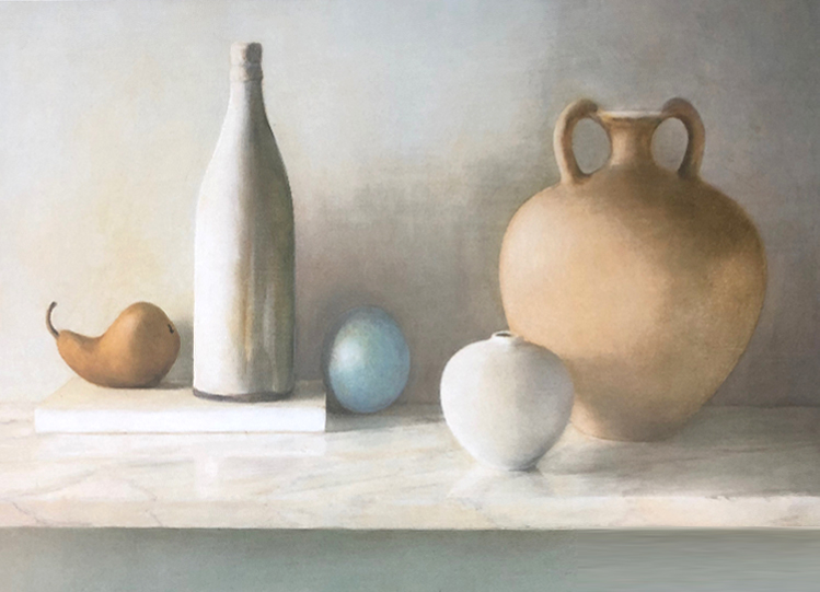 샐리 웨더비 - Still Life with Vases II - 그림닷컴